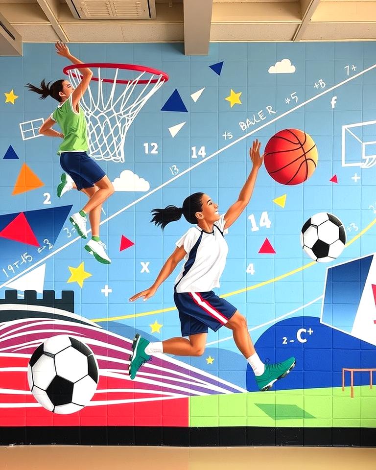 20 Math Mural Ideas for Creative Wall Decor