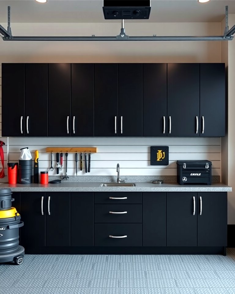 25 Black Garage Ideas for a Sleek and Functional Space