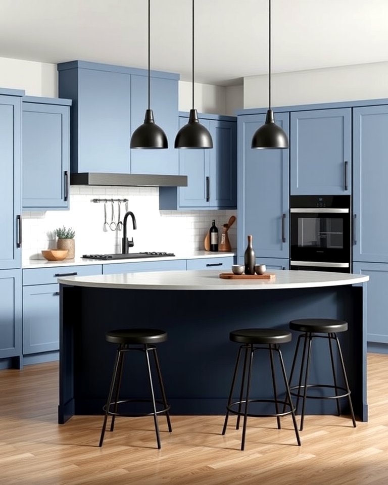 25 Blue Kitchen Island Ideas for a Fresh Look