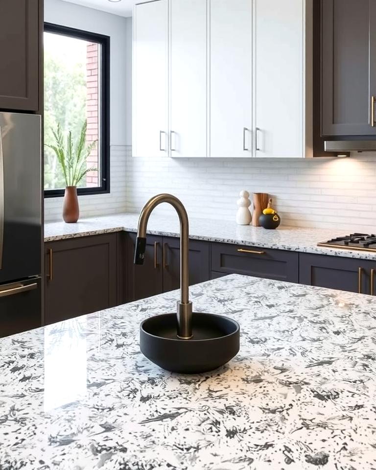 20 Terrazzo Kitchen Countertops for a Unique Look