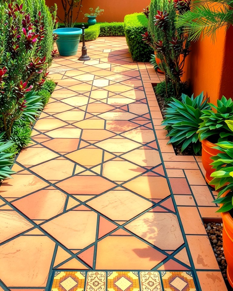 25 Concrete Paver Walkway Ideas for Durable Design