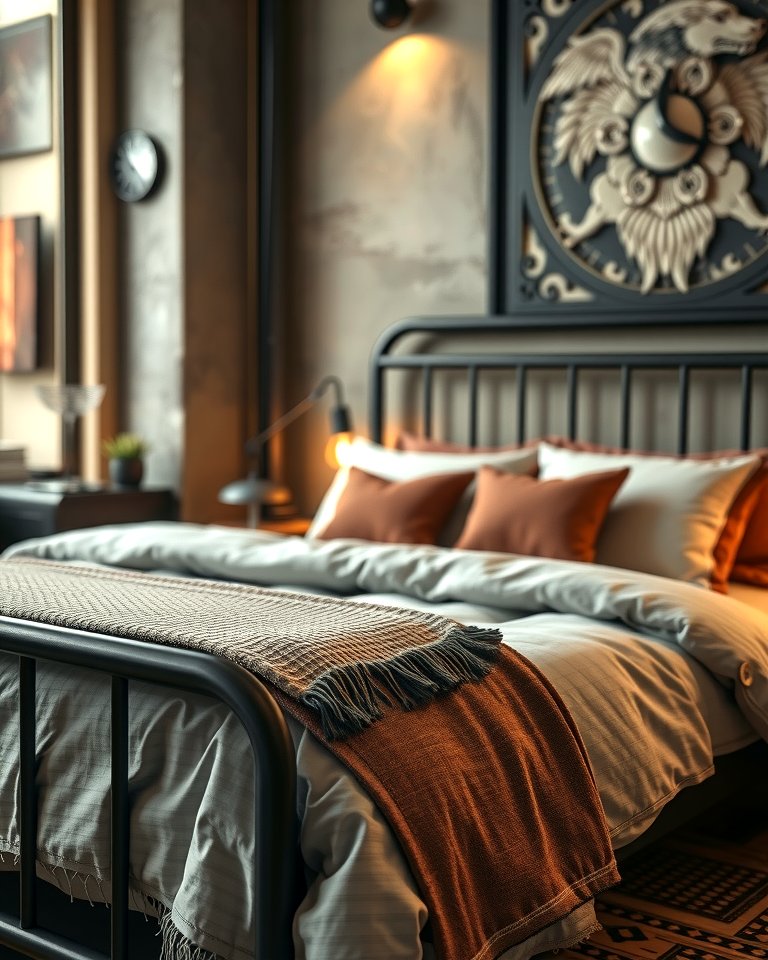 25 Industrial Bedroom Ideas: Urban & Stylish Designs