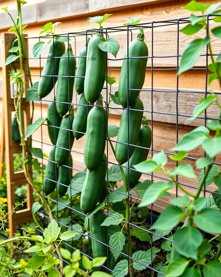 25 Cucumber Trellis Ideas for a Productive Garden
