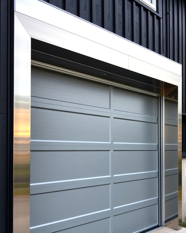 20 Exterior Garage Door Trim Ideas to Boost Curb Appeal
