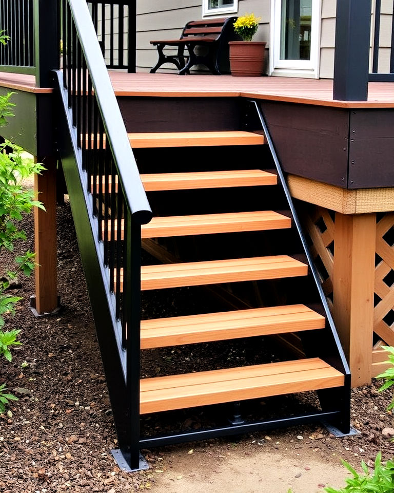 25 Deck Steps Ideas for a Safe and Stylish Entry