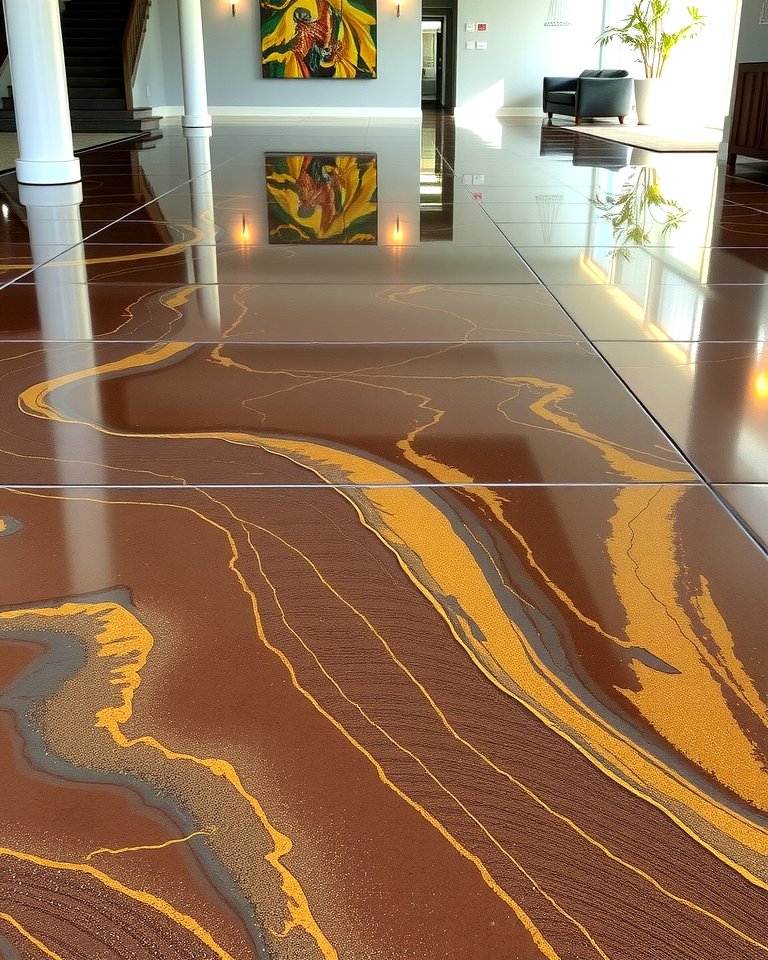 25 Innovative Concrete Floor Design Ideas for Homes