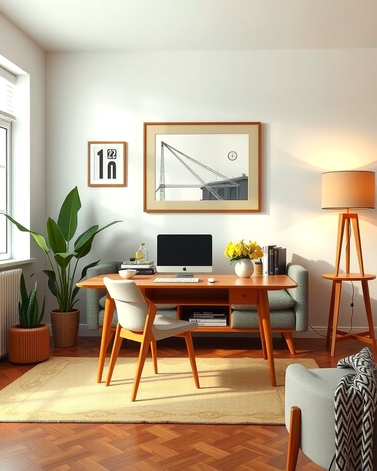 25 Desk in Living Room Ideas for Functional Spaces