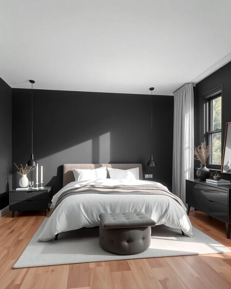 20 Charcoal Bedroom Ideas for a Sleek and Modern Look