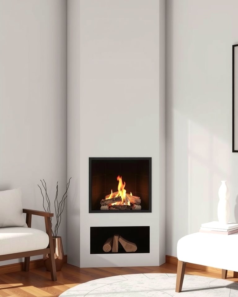 25 Cozy Corner Gas Fireplace Ideas for Your Home