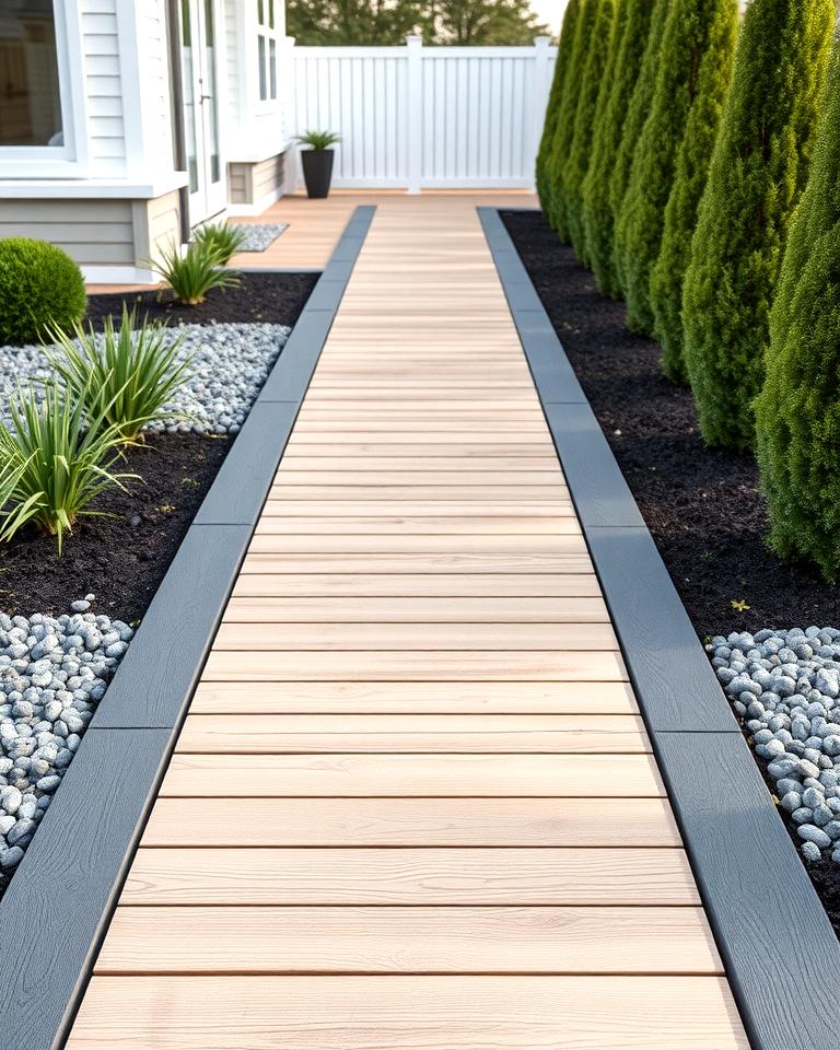20 Composite Walkway Ideas for a Durable and Beautiful Path