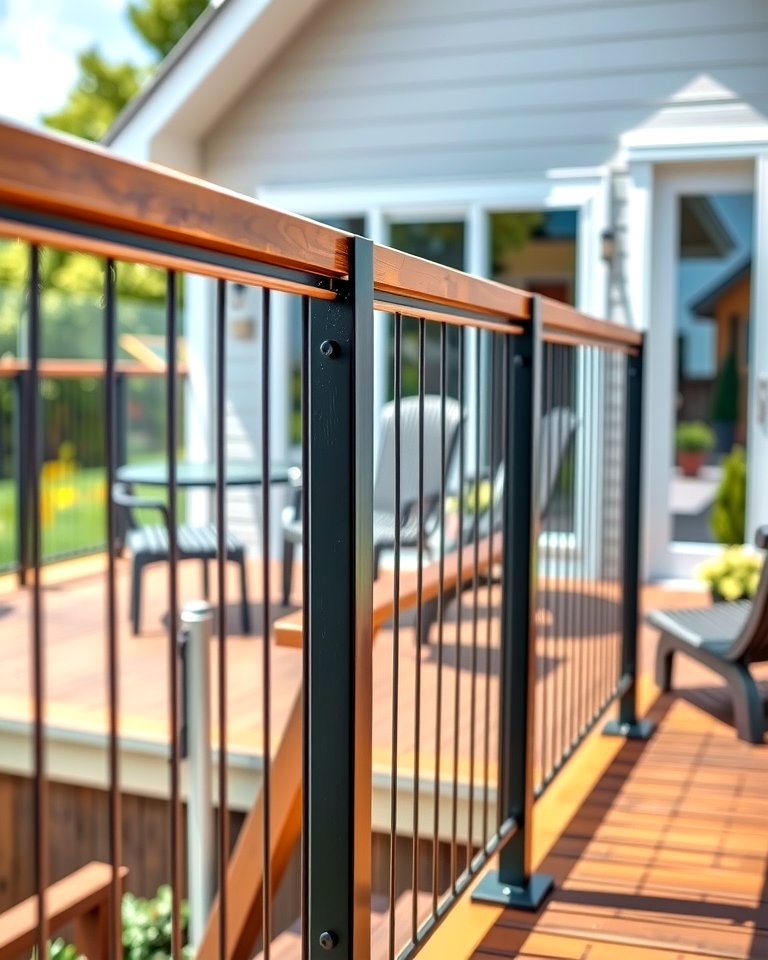 25 Horizontal Deck Railing Ideas for Modern Homes