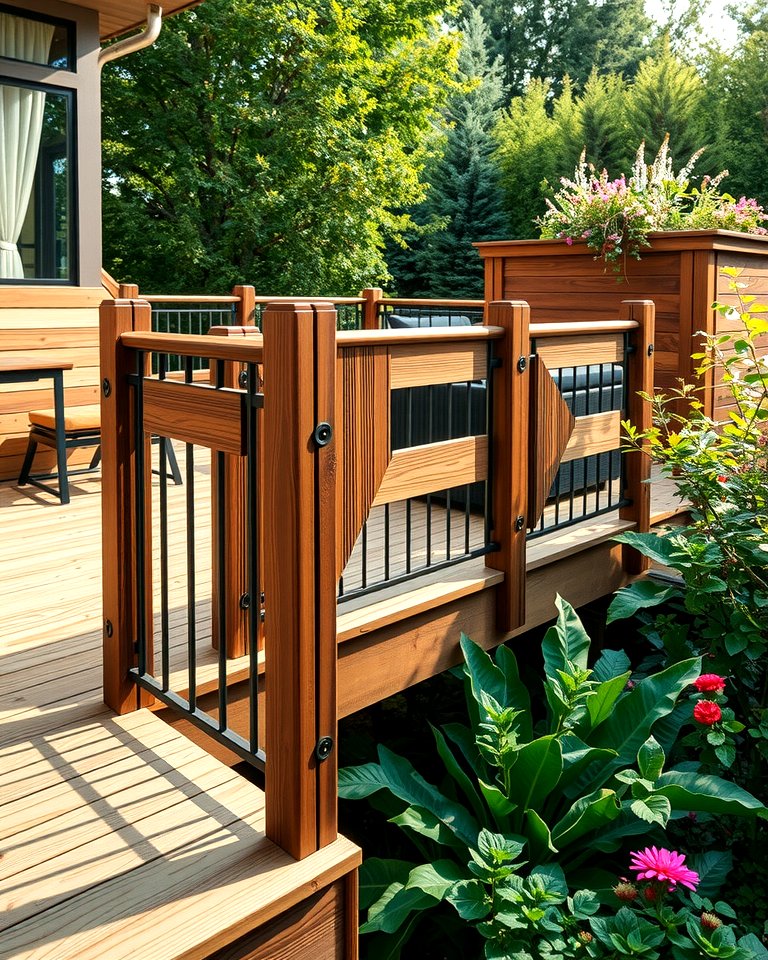 25 Horizontal Deck Railing Ideas for Modern Homes