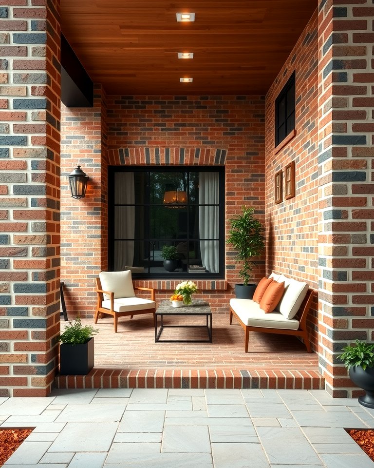 25 Brick Porch Ideas for a Charming Entrance