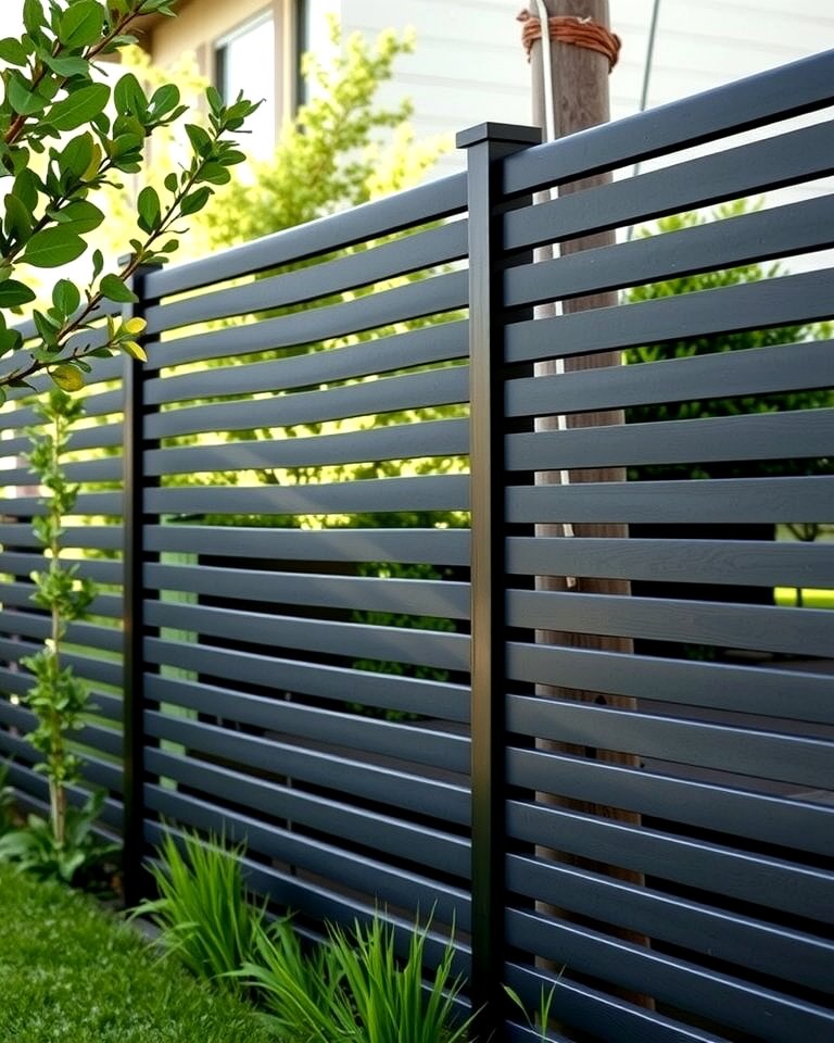 25 Black Fence Ideas for Modern Outdoor Spaces