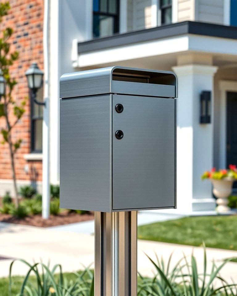 25 Unique Mailbox Post Ideas to Boost Curb Appeal