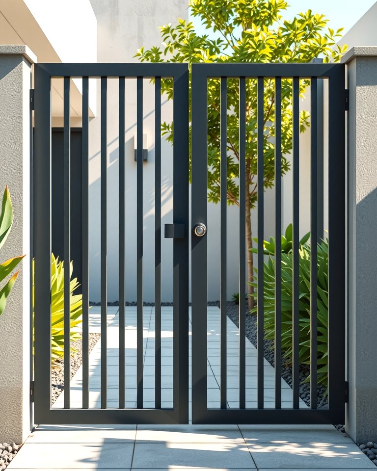25 Metal Garden Gate Ideas to Enhance Your Outdoor Space