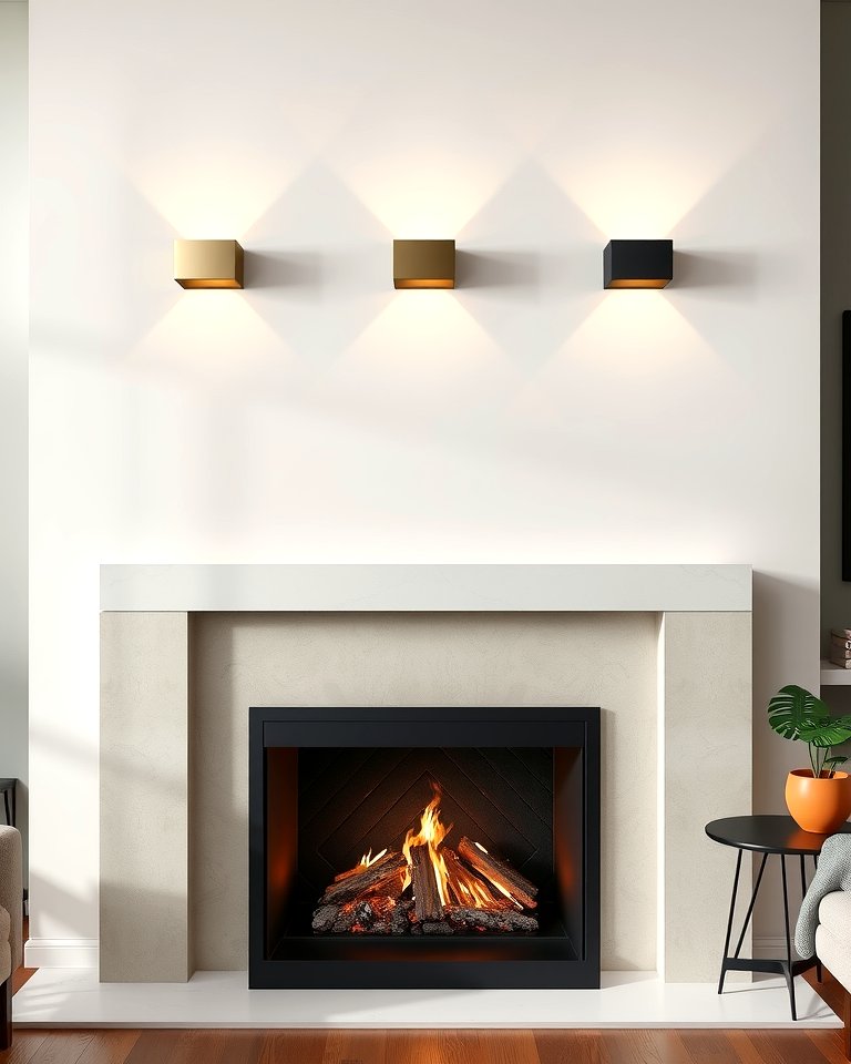 25 Fireplace Sconces Ideas for a Warm Ambiance