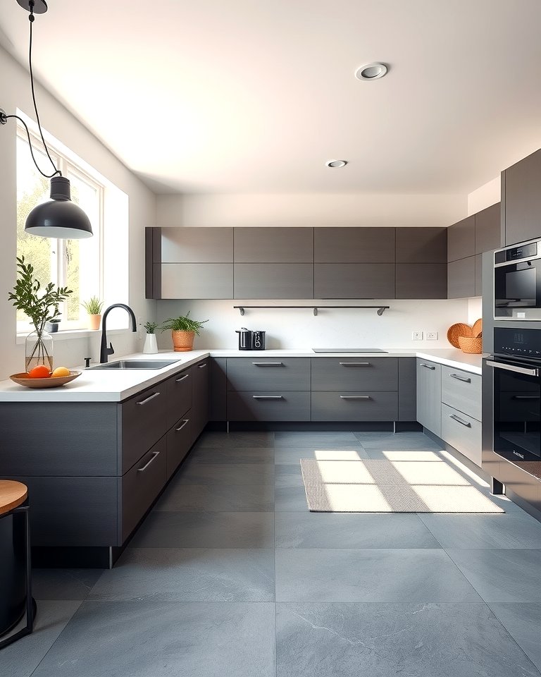 25 Kitchens With Slate Floors for a Durable and Stylish Look
