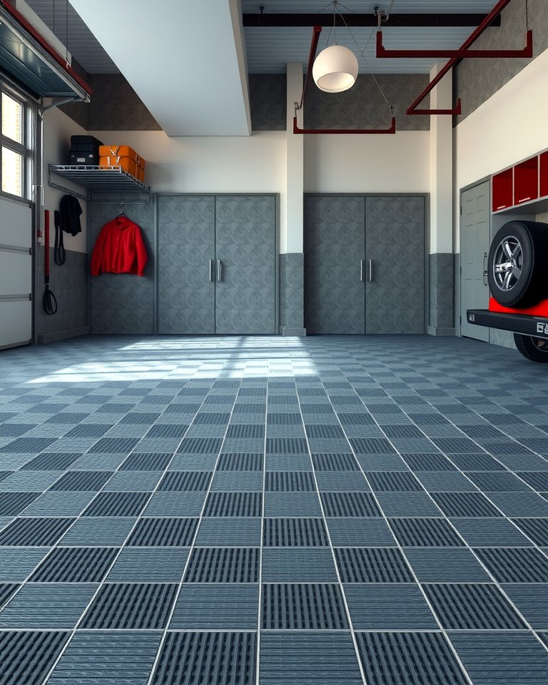 25 Garage Flooring Ideas for Durability and Style