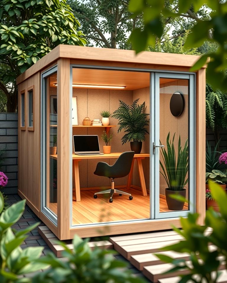 20 Garden Office Ideas for a Productive Outdoor Workspace