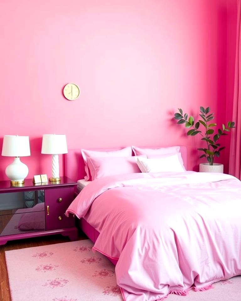 20 Hot Pink Bedroom Ideas for Vibrant Spaces