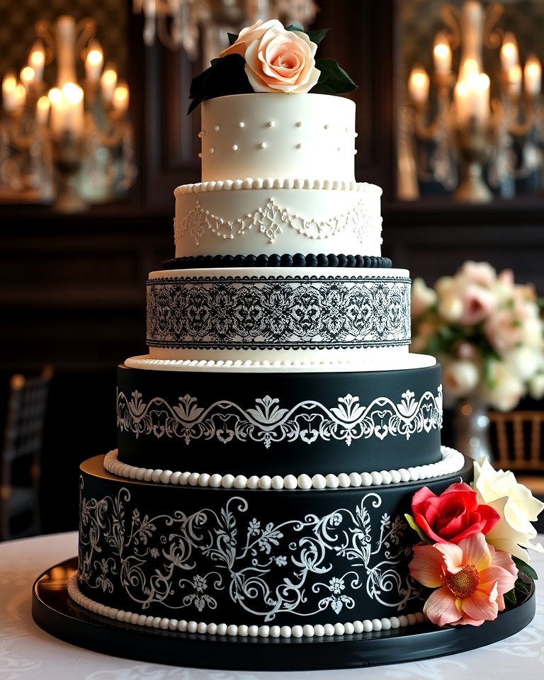 25 Black and White Wedding Ideas for Classic Elegance