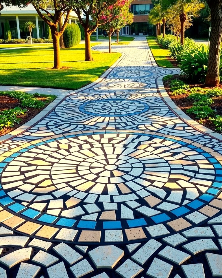 25 Concrete Paver Walkway Ideas for Durable Design