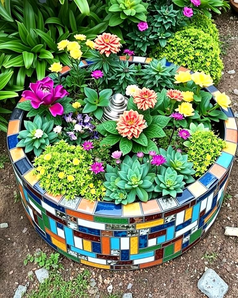 20 Round Garden Bed Ideas for Unique Landscapes