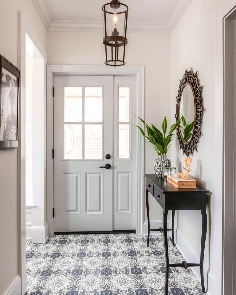 20 Stylish Small Entryway Tile Floor Ideas