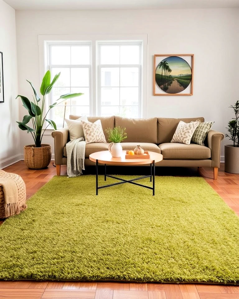25 Green Living Room Ideas for a Fresh and Calming Space