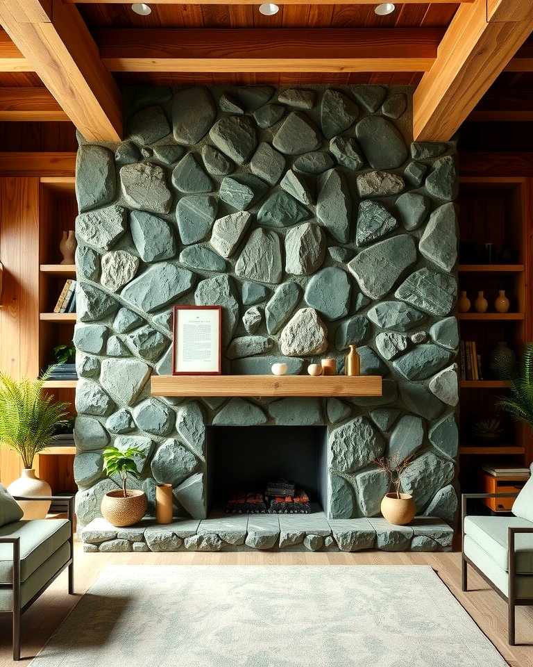25 Green Fireplace Ideas for a Cozy and Eco-Friendly Home