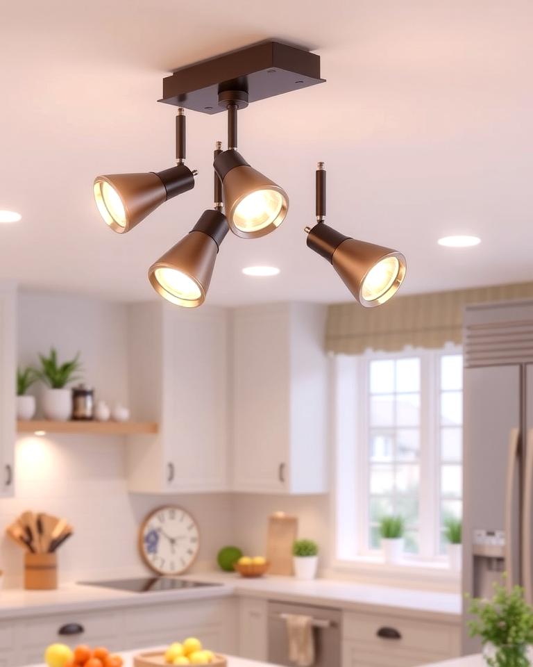 20 Kitchen Track Lighting Ideas for a Bright and Functional Space