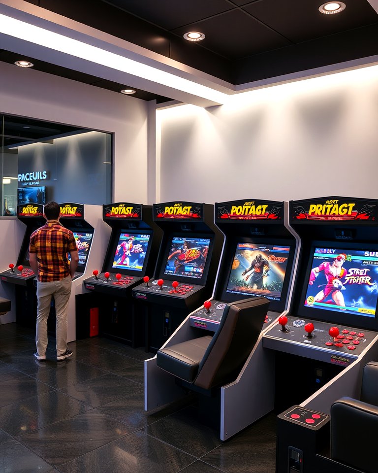 25 Exciting Arcade Room Ideas for Game Lovers
