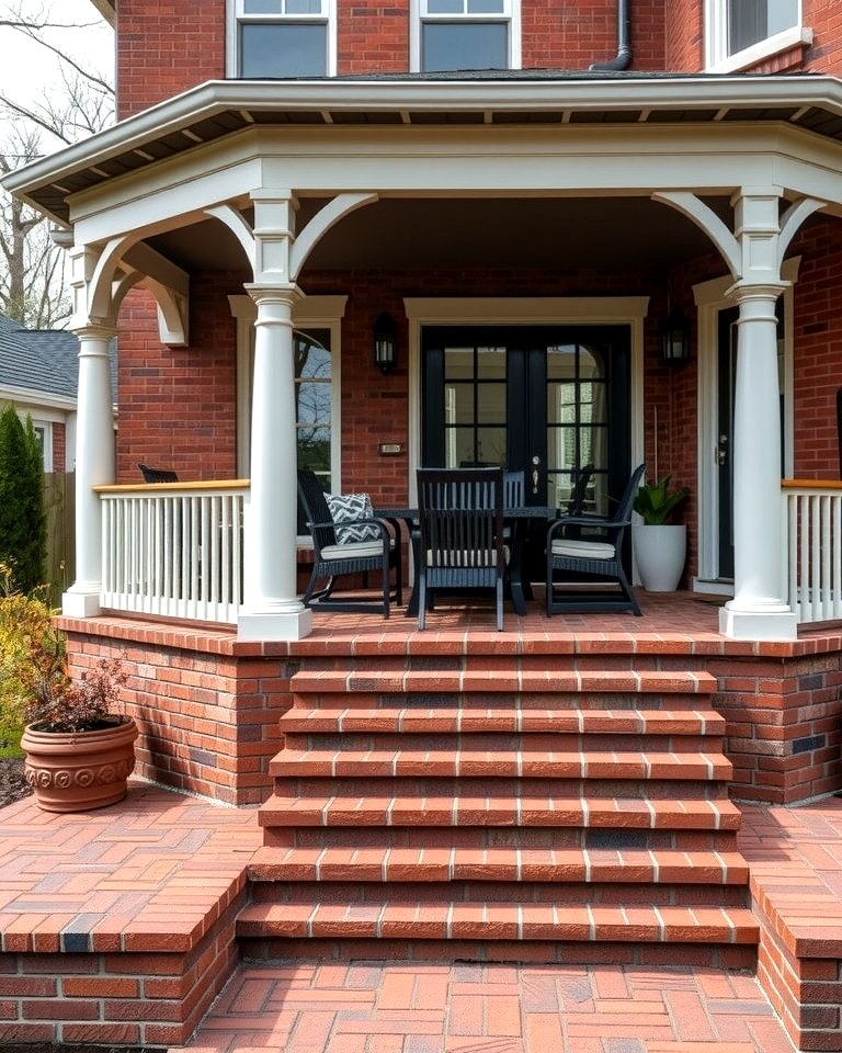 25 Brick Porch Ideas for a Charming Entrance