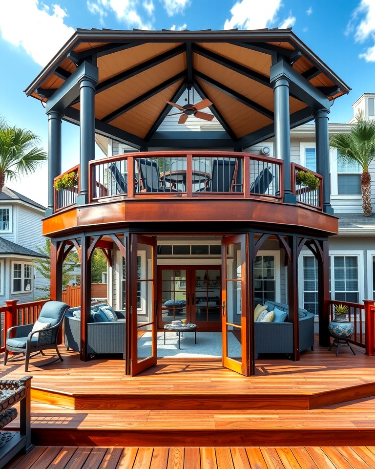 25 Gazebo on Deck Ideas for Outdoor Relaxation