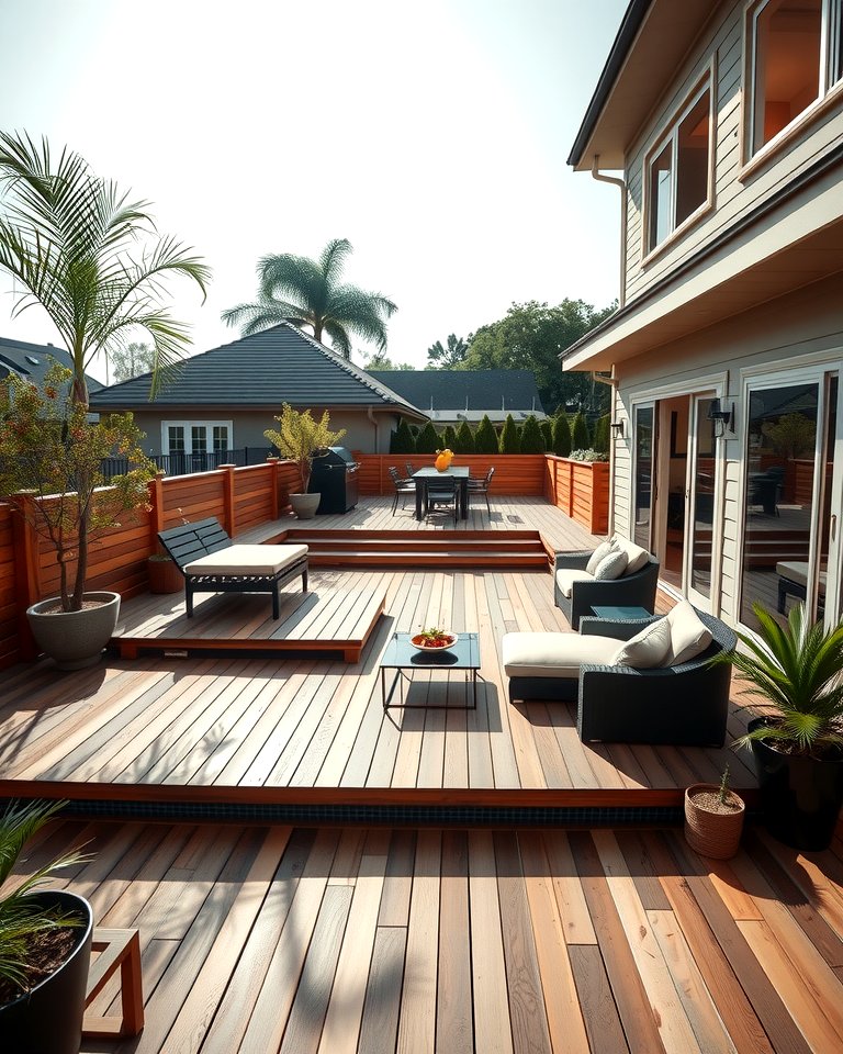 25 Ground Level Deck Ideas for Easy Outdoor Living