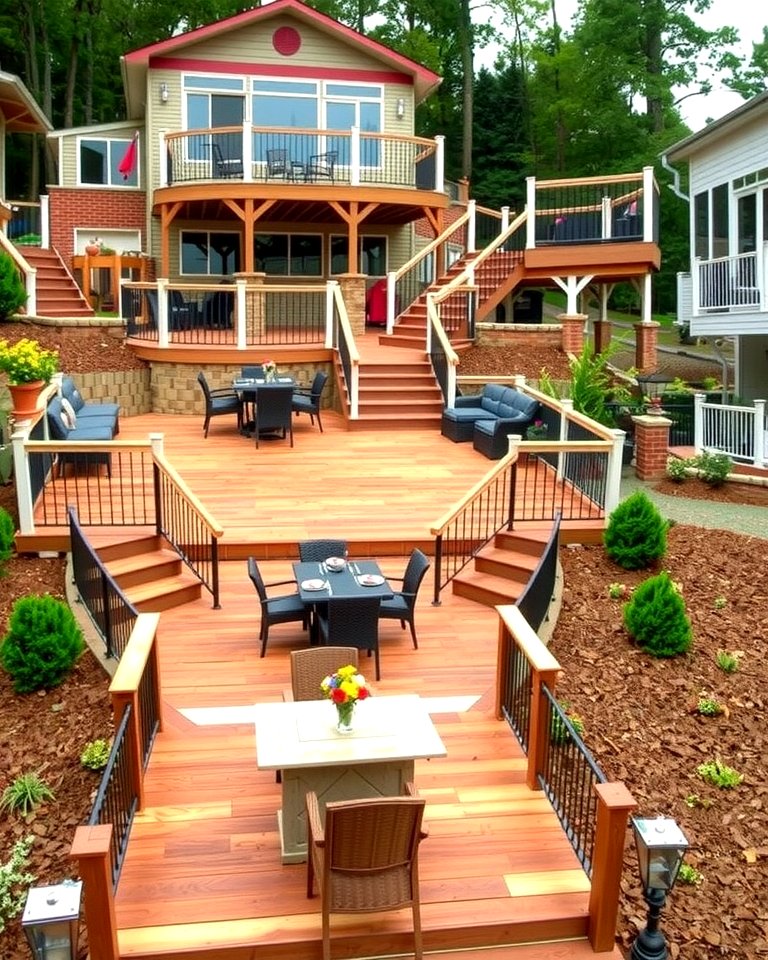 25 Deck and Patio Combination Ideas for a Versatile Outdoor Space
