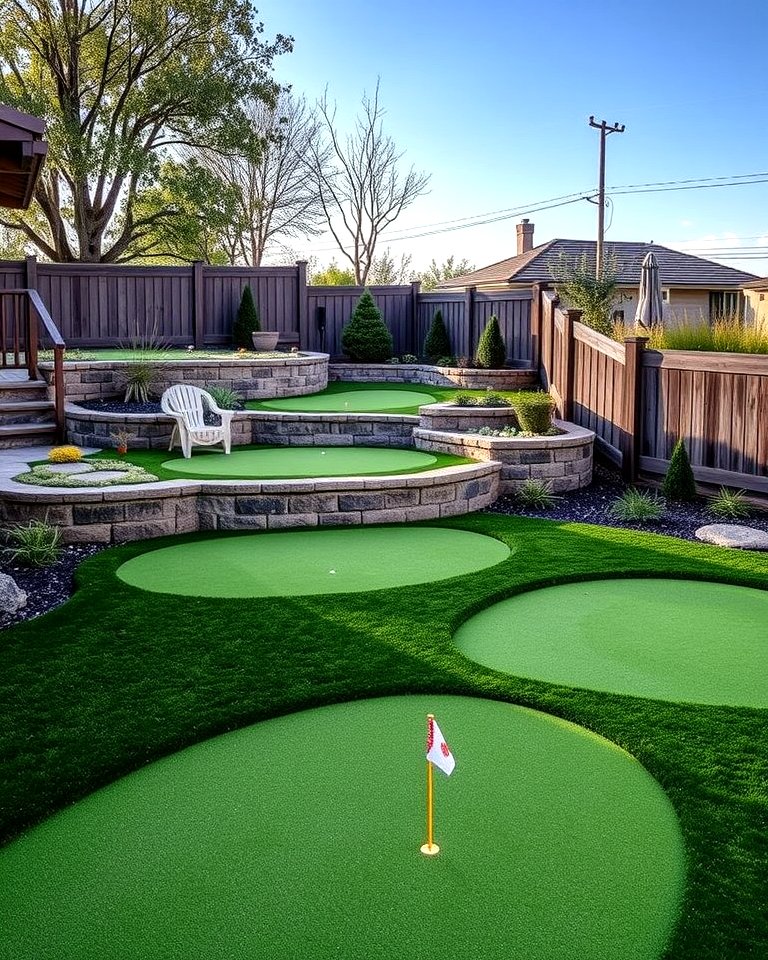 25 Backyard Putting Green Ideas for Golf Enthusiasts