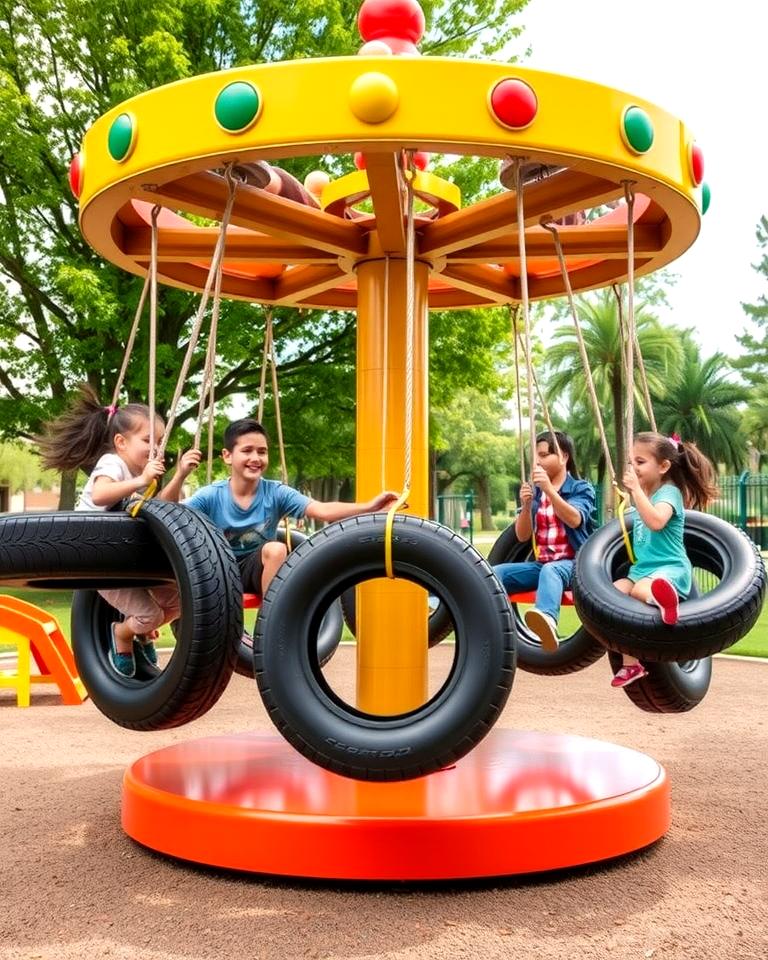 20 Tire Swing Ideas for Fun Outdoor Spaces