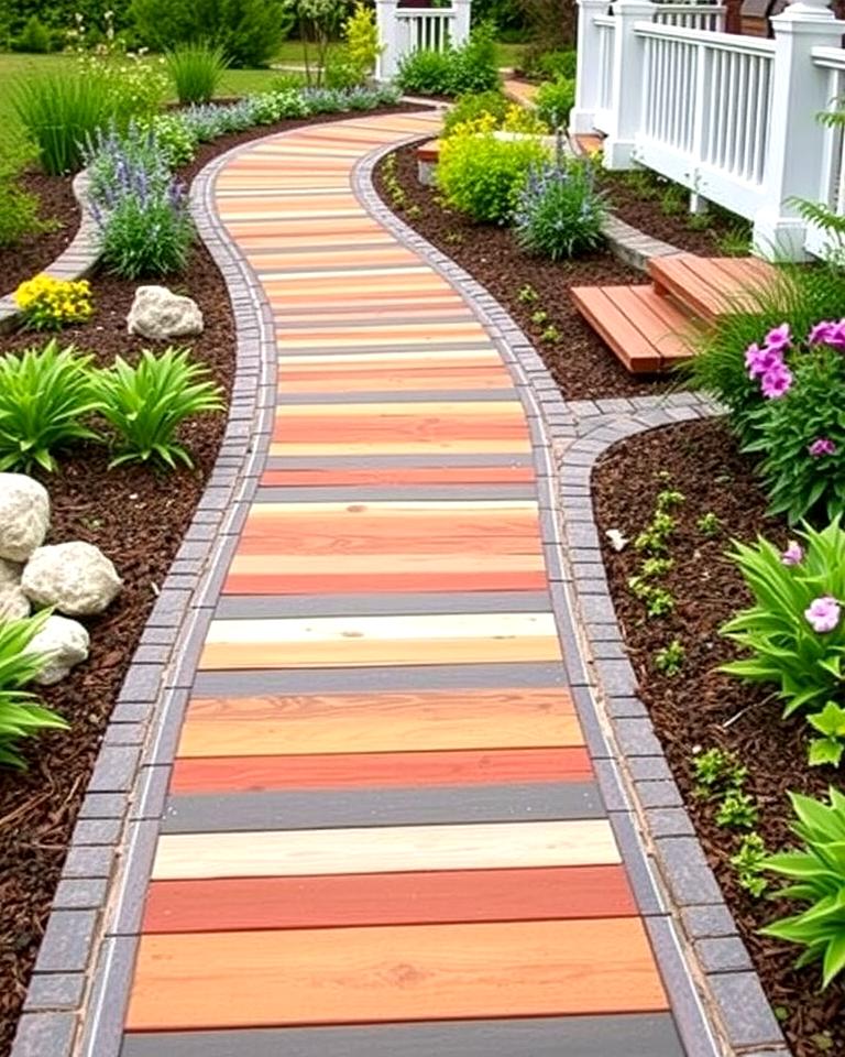 20 Composite Walkway Ideas for a Durable and Beautiful Path