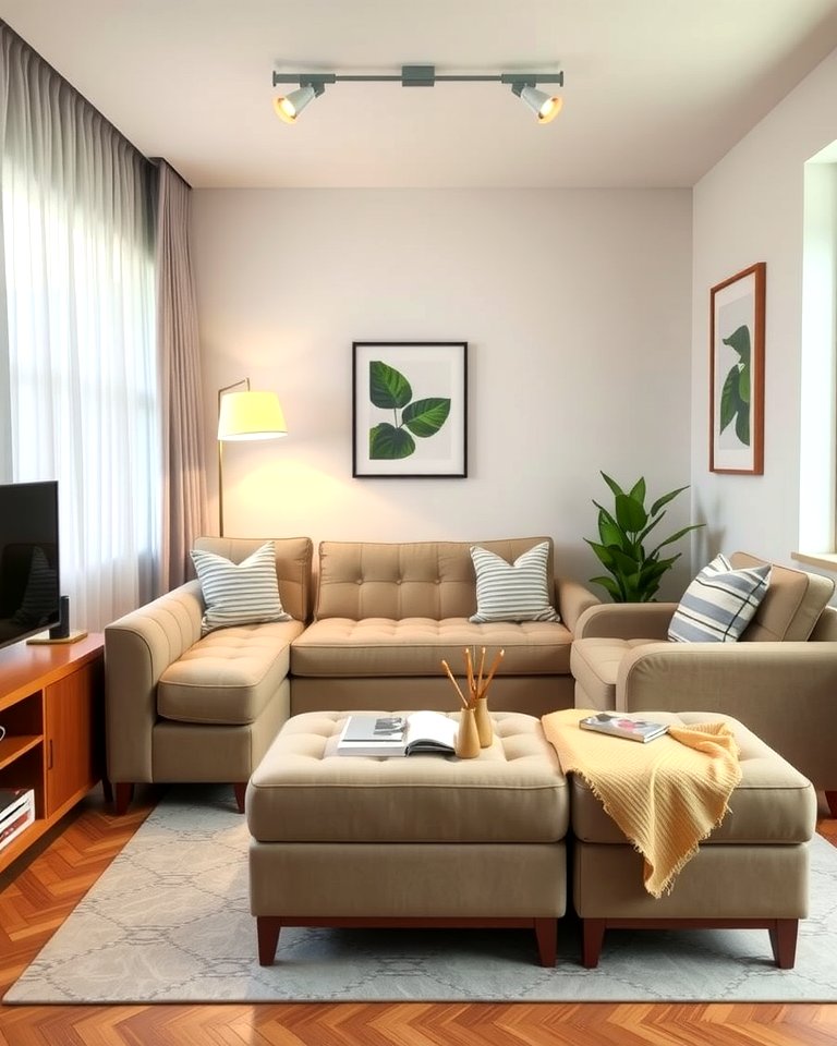 25 Budget Apartment Living Room Ideas for Small Spaces