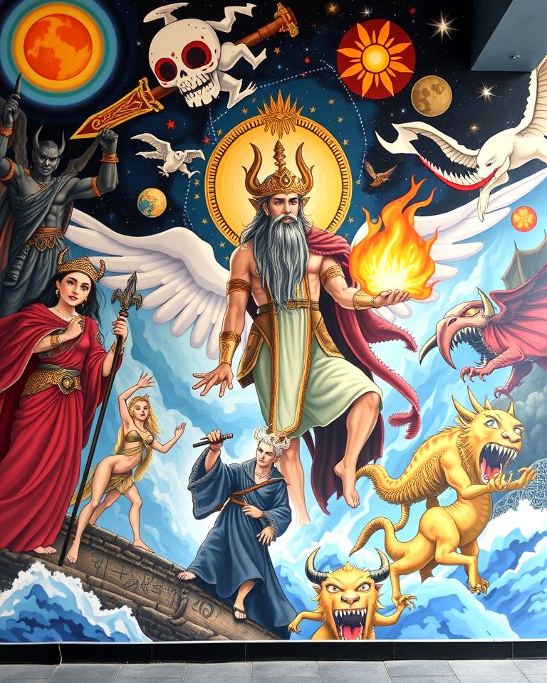 20 Library Murals to Inspire Your Next Home Project