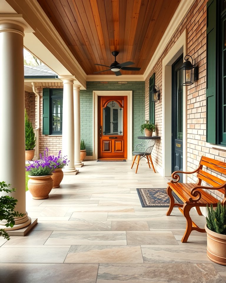 25 Front Porch Tile Ideas for a Welcoming Entrance