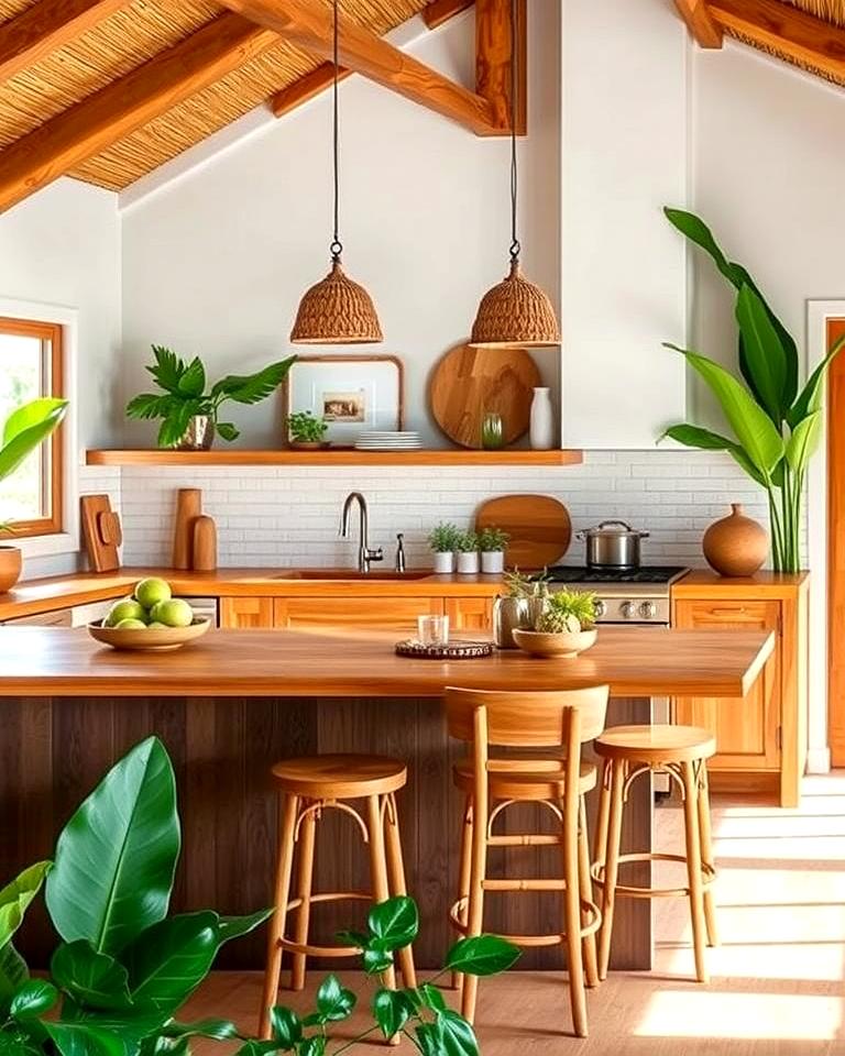 20 Tropical Kitchen Ideas for a Vibrant Look