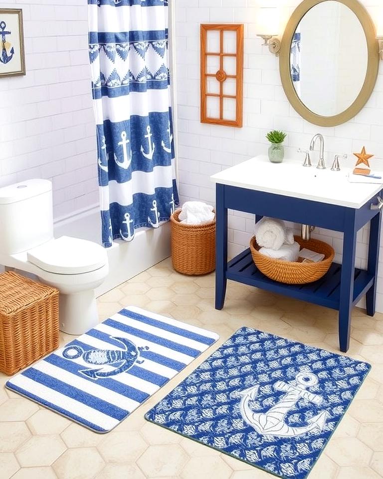 20 Nautical Bathroom Ideas for a Coastal Vibe