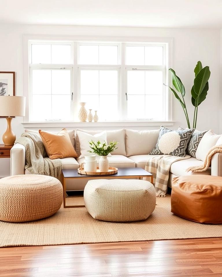20 Neutral Boho Living Room Ideas for a Relaxing Vibe