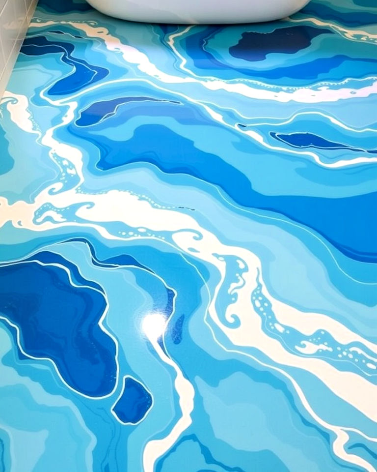 25 Epoxy Floor Designs for Modern and Durable Homes