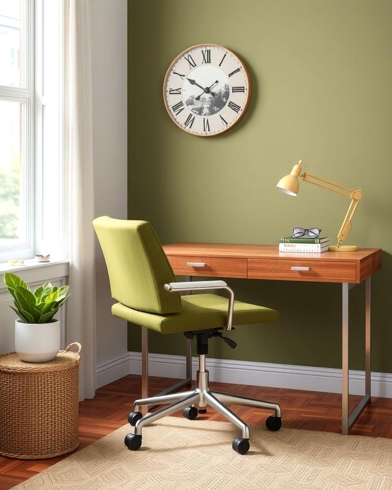 20 Olive Green Room Ideas for a Calming Atmosphere