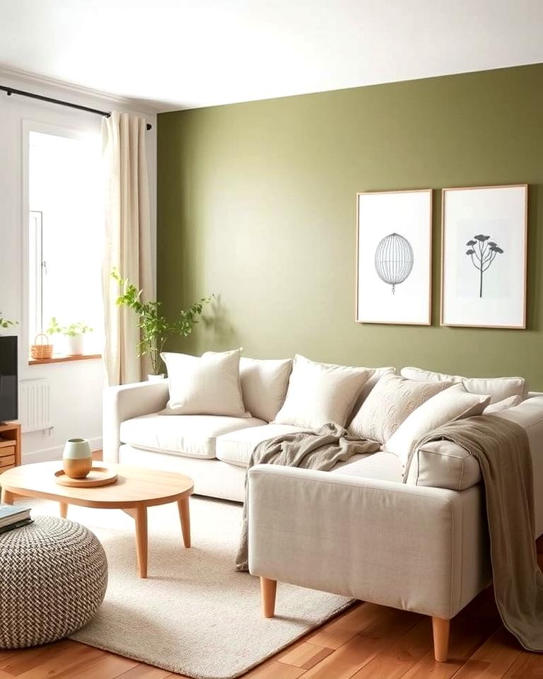 20 Olive Green Accent Wall Ideas for a Bold Statement