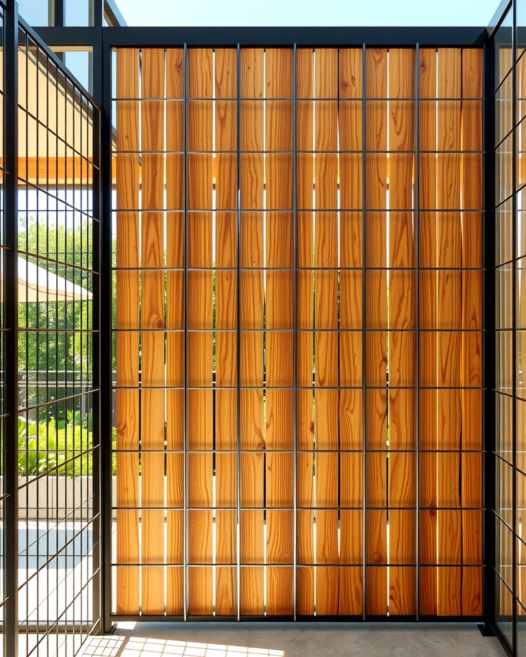 25 Metal and Wood Fence Ideas for Durable Boundaries
